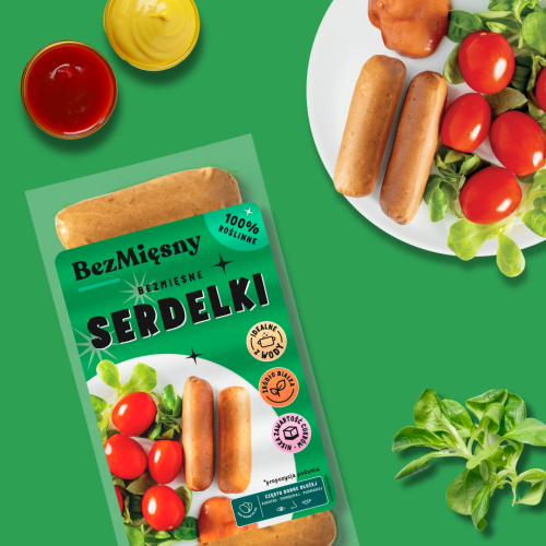 Bezmięsne Serdelki 180g | Sklep internetowy Bezmięsny